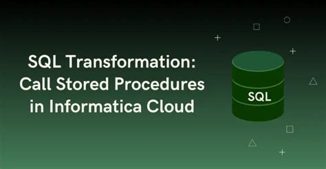 Sql Transformation Query Mode In Informatica Cloud Iics Thinketl