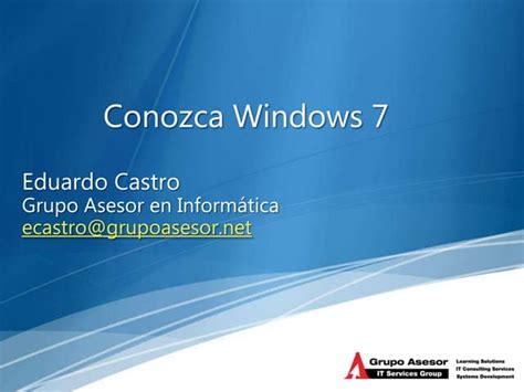 Windows 7 For Itpro Ppt