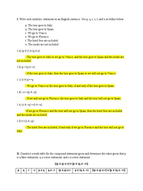Logic Statements And Quantifiers 2 Pdf