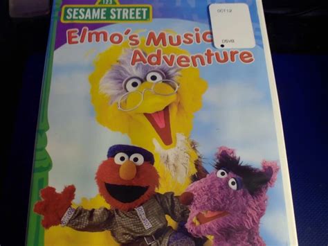 Sesame Street Elmos Musical Adventure Dvd Very Rare Vintage Ships N 24