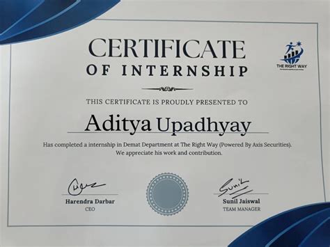 Aditya Upadhyay On Linkedin I Am Excited To Announce That I Have