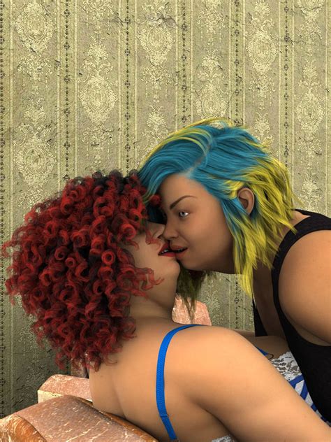 Sexy Lesbian Bbw Women Kissing By Smermhdy On Deviantart