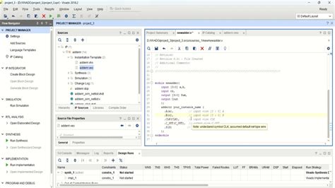 4 Bit Full Adder Design With Ip Catalog In Xilinx Vivado Youtube