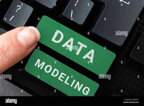 Text Caption Presenting Data Modeling Business Overview Process Of