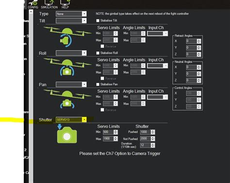 Problem Configuring The Cam Trigger Servo Mission Planner Ardupilot Discourse