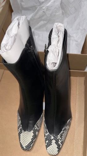 Dolce Vita Boots Anika Black Multi Leather Size 8 Ebay