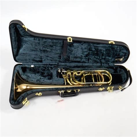 Yamaha Model Ybl 835g Xeno Professional Bass Trombone Sn C868790 Demo