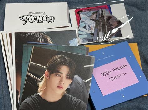 더쿠 굿즈 앨범 구성품 나눔 후기