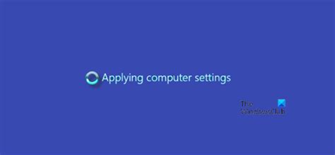 Windows Server Stuck At Applying Computer Settings Screen New Trick Com