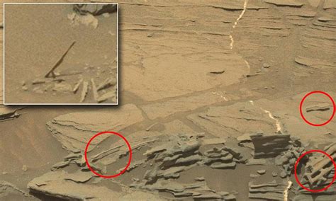 Objects On Mars Planet