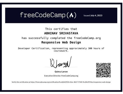 Freecodecamp Webdesign Certification Responsivewebdesign