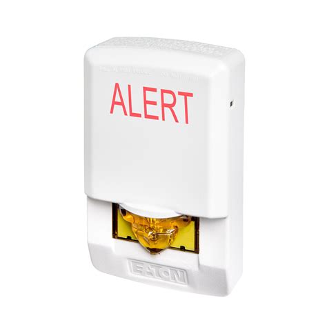 Eaton Wheelock Lstw3 Ala Fire Alarm Led3 Amber Strobe White Alert New