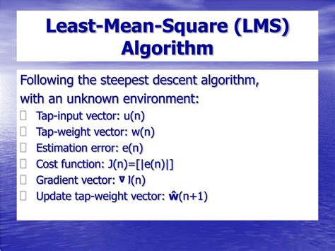 ppt adaptive iir filter theory algorithms and applications