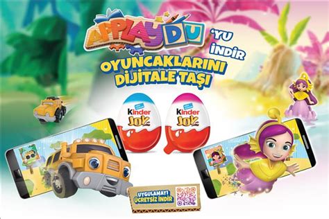 Kinder Joy Applaydu Uygulaması Ile Oyuncakları Dijitale Taşıyor