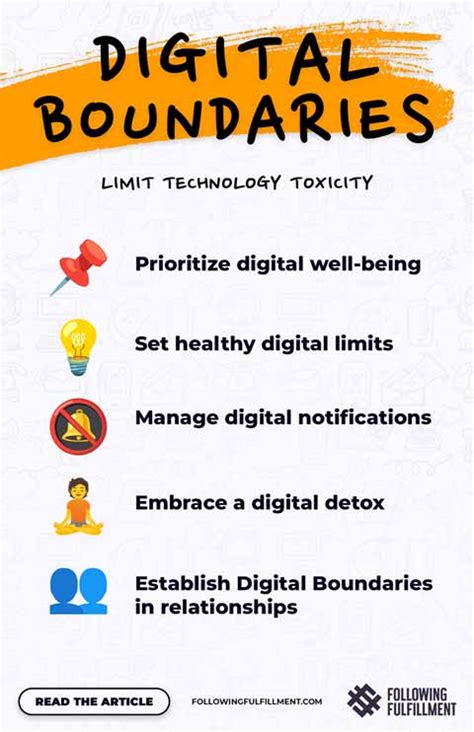 Digital Boundaries Limit Technology Toxicity