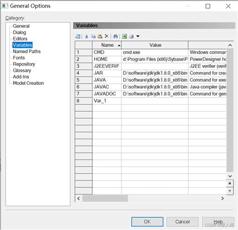 powerdesigned16连接oracle出现“could not initialize javavm“时的解决步骤