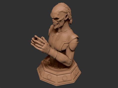 Fichier Stl Modèle Dimpression 3d Ebony Maw 🦸・objet Pour Imprimante 3d