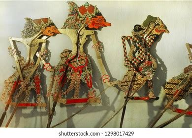 Wayang Kulit Shadow Puppets Typical Java Stock Photo Shutterstock