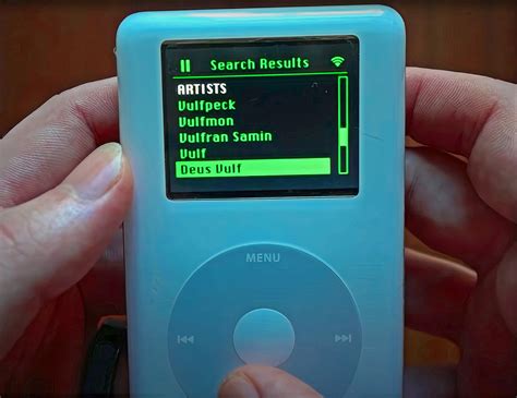 Apple Fan Turns 4th Generation Ipod Classic Into A Spotify Streaming