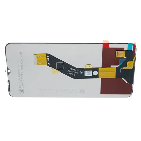 Дисплей Tecno Spark Go 2023 Fpc6605 5 модуль в сборе с тачскрином черный Экран СЦ
