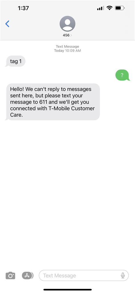 Anyone Else Get A Text From T Mobile Saying Tag R Tmobile