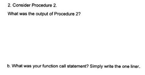 Solved 2 Consider The Following Function That Counts The