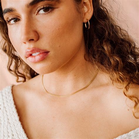 Sadie Chain Necklace Waterproof Hypoallergenic Jewelry