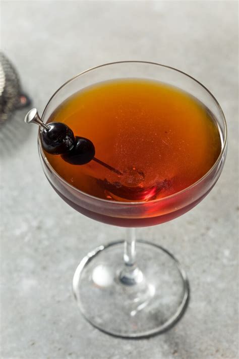 Black Manhattan Cocktail Recipe Insanely Good