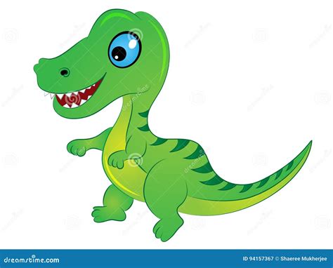 Cartoon T Rex Dinosaur Stock Vector Illustration Of Graphicdesign