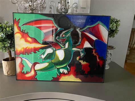 Charizard Artwork Etsy