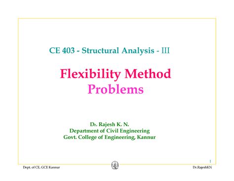 Sa3 Module 3 Gck Lecture Notes 3 Structural Analysis 3 Ktu Studocu