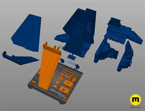 Fichier 3d Lambda Class T 4a Shuttle Star Wars Starship ⭐・modèle Pour Impression 3d à