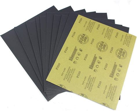 3m Sandpaper 80 Grit 5 Sheets 9 In X 11 In Longer