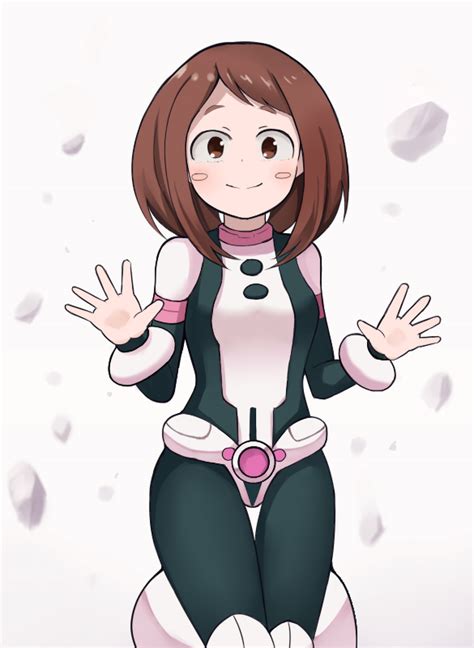 Uraraka Ochako Boku No Hero Academia Drawn By Aprilcho Danbooru