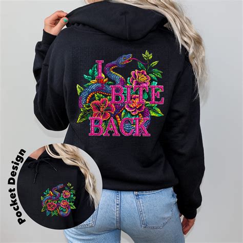 I Bite Back Plaid Panther Dtf Transfers