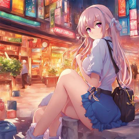Butt Anime Girl By Fallenswordking On Deviantart