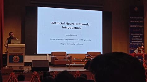 Prateek Dwivedi On Linkedin Iccics Universityoflucknow