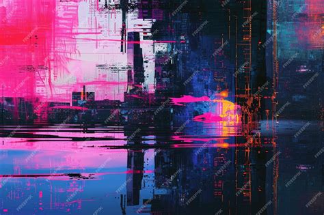 Premium Photo Glitch Girl Face Art Pushing The Boundaries Of Digital Aesthetics