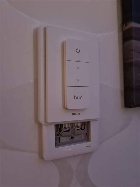 Schneider Exxact Sliding Cover For Hue Dimmer By Mrneedlemouse