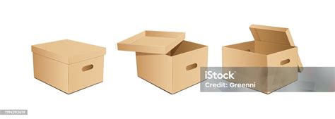 케이크에 대한 핸들 모형 흰색 선물 포장 상자 웨딩 파티 장식용 종이 판지 포장 용기 템플릿 세트 변환 3차원 형태에 대한 스톡