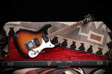 1967 Mosrite Mark I Sunburst Guitars Electric Solid Body Rumble Seat Music