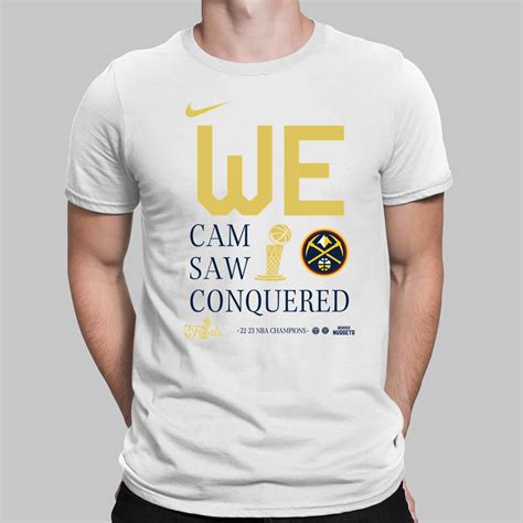 Denver Nuggets We Came Saw Conquered Shirt Hoodie Sweatshirt Women