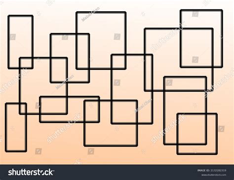 relationship pattern blocks chained together stock illustration