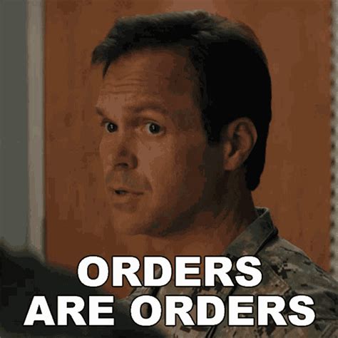 Orders Are Orders Lt Commander Eric Blackburn  Orders Are Orders