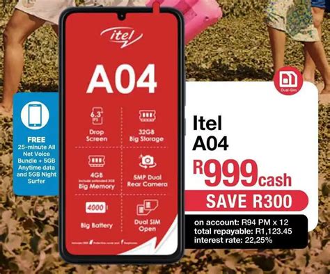Itel A04 Offer At MRP