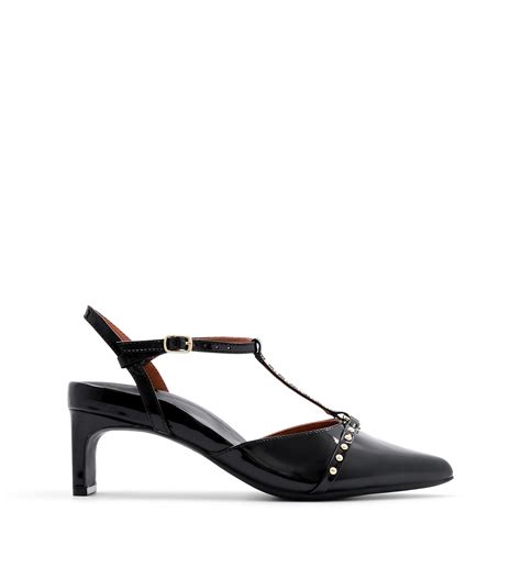 Womens Kitten Heels Bared Footwear