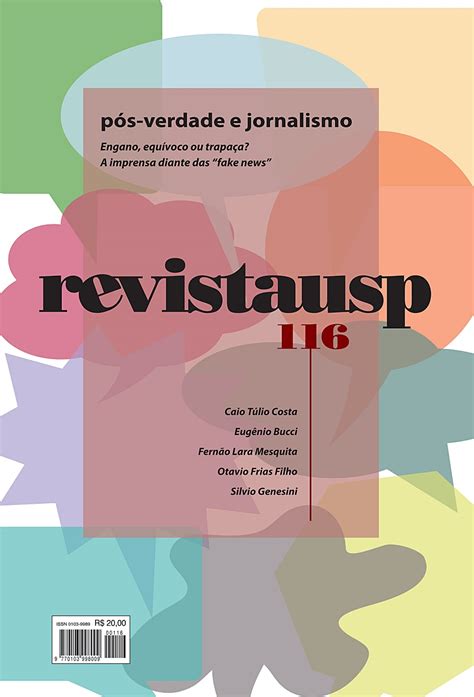 N 116 2018 PÓs Verdade E Jornalismo Revista Usp