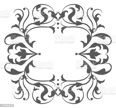 번성하는 바로크 양식의 프레임 빈티지 선조 테두리 템플릿 금선세공에 대한 스톡 벡터 아트 및 기타 이미지 금선세공 문장 0명 Istock