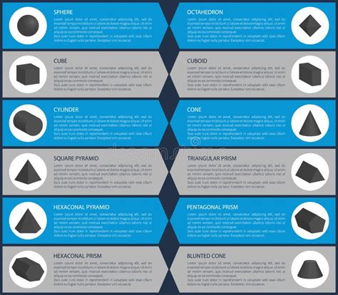 Sphere And Cube Set Poster Vector Illustration Stock Vector Illustration Of Blunted Design