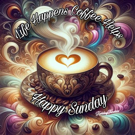 Happy Sunday Coffee Cup